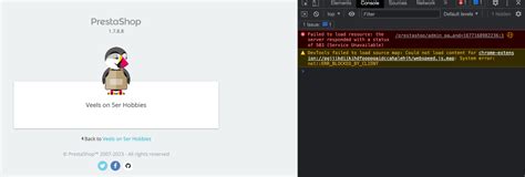 prestashop 1 7 8 4 post admin login nothing appears other than version