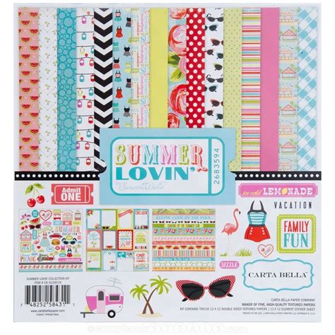 Echo Park Summer Lovin Paper Pack Connect4sale