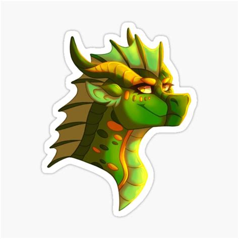 Sundew Wings Of Fire Sticker For Sale By Artbyrosedragon Redbubble