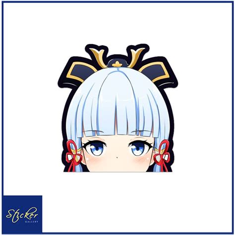 Genshin Impact Waterproof Vinyl Sticker Shopee Philippines