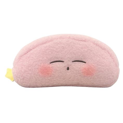 별의 커비 별의 커비 폭신하고 부드러운 페이스 펜파우치 필통 대용량필통 많이 들어가는 필통 새근새근 위시버킷
