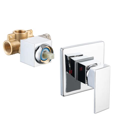 Buy Chrome Shower Valve Single Function Tub Shower Valve Wall Brass Rough In Valve Single