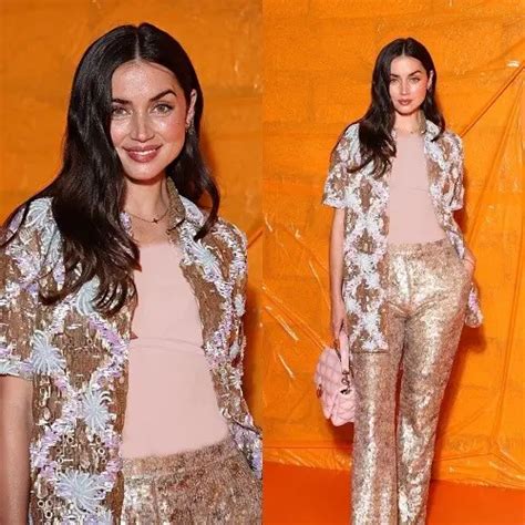 زیباترین زن دنیا همه را در جهان شوکه کرد آنا د آرماس چه کرد ؟ عکس ها