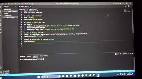 Made A Digital Clock Using Tkinter Sidharth Kumar Posted On The Topic Linkedin