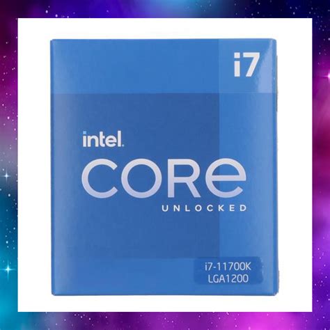 Cpu ซีพียู Intel Core I7 11700k 3 6 Ghz Socket Lga 1200 มีแต่ตัว