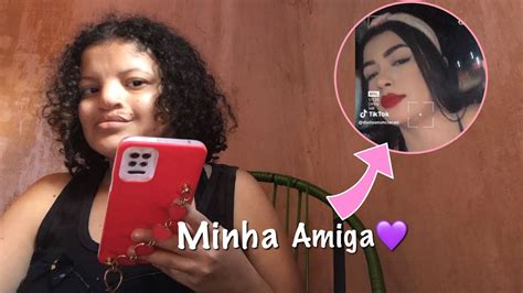 REAGINDO OS TIKTOKS DA MINHA AMIGA YouTube