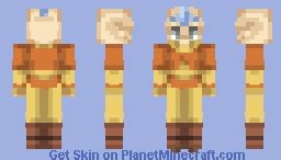 Avatar The Last Airbender Avatar Aang Minecraft Skin