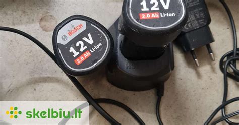 Bosch Baterijos V Ir Ikroviklis Skelbiu Lt