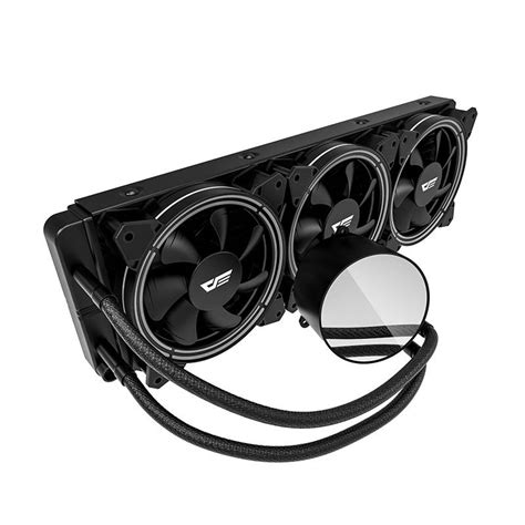 Chłodzenie wodne komputera AiO Darkflash TR360 RGB 3x 120x120 czarne