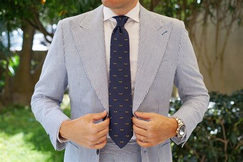 Bumble Bee Tie Animal Print Ties Novelty Unique Neckties For Men Otaa