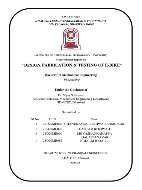 6th Sem Project Report 5 Pdf Electric Vehicle Plug In Hybrid