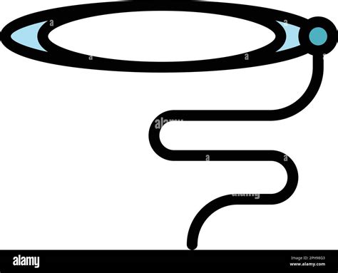 Ranch Lasso Icon Outline Ranch Lasso Vector Icon For Web Design