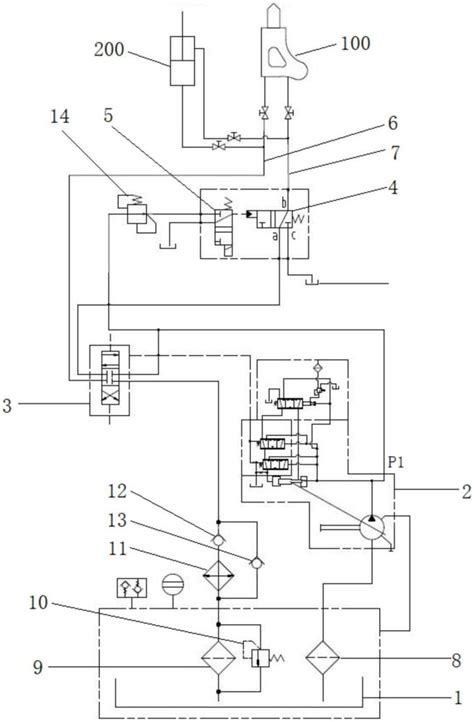 液压系统及工程机械的制作方法