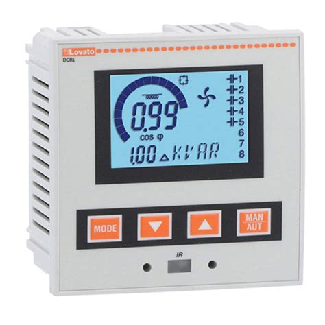 Lovato Electric Dcrl5 Automatic Power Factor Controller Dcrl Series 5