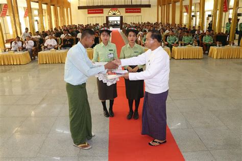 စစ်ကိုင်းတိုင်းဒေသကြီးဝန်ကြီးချုပ် ဦးမြတ်ကျော် ပြည်သူ့စစ်မှုထမ်းသင်တန်း