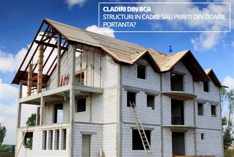 Cladiri Bca Structuri In Cadre Sau Pereti Din Zidarie Portanta