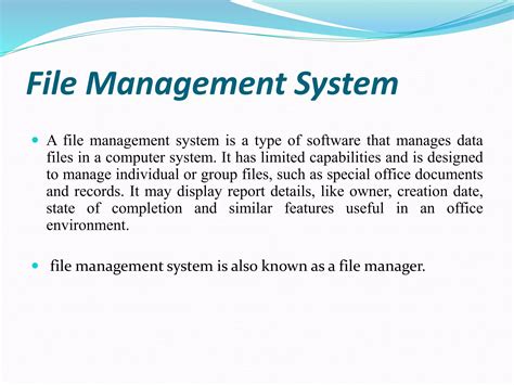 Storage Management In Operating System Pptx