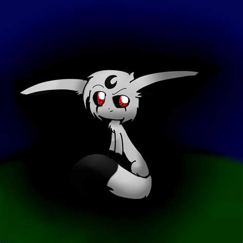 Darkness The Shadow Eevee By Lunaeclipsa On Deviantart