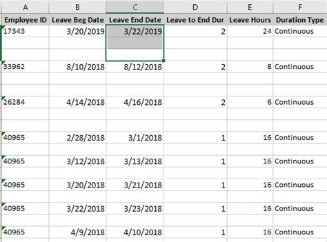Excel Auto Fill Sequential Dates Until Next Row Down Has Value