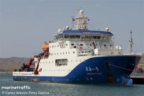 Ship Shen Hai Yi Hao Researchsurvey Vessel Registered In China