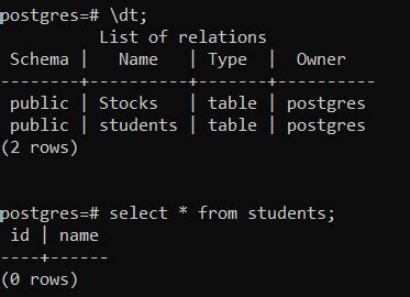 PostgreSQL Temporary Table SQLServerCentral