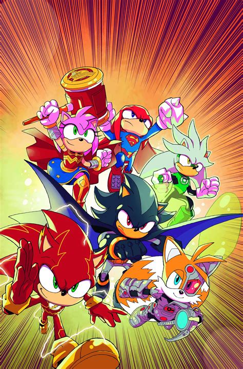 Dc X Sonic The Hedgehog Heres The First Art And Plot Details From