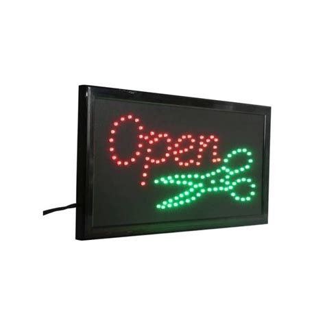 Generic Enseigne Lumineuse Néon Led Open Ouvert Avec Panneau De