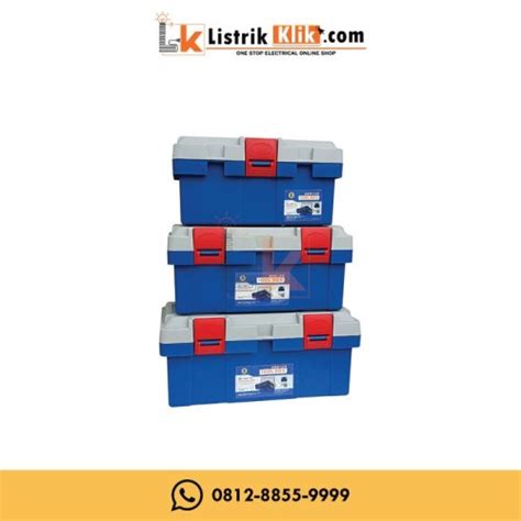 Jual C MART Plastic Tool Box Kotak Alat Plastik CL0045 CMART Kab