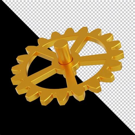 Premium Psd Golden Geometric Shapes In Abstract 3d Composition