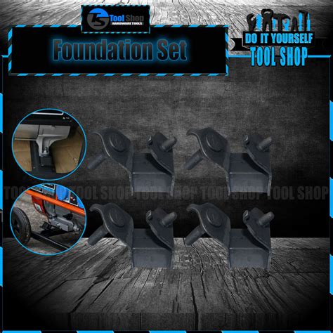 Generation Engine Foundation Rubber Set 4 Pcs Toolshop Pk