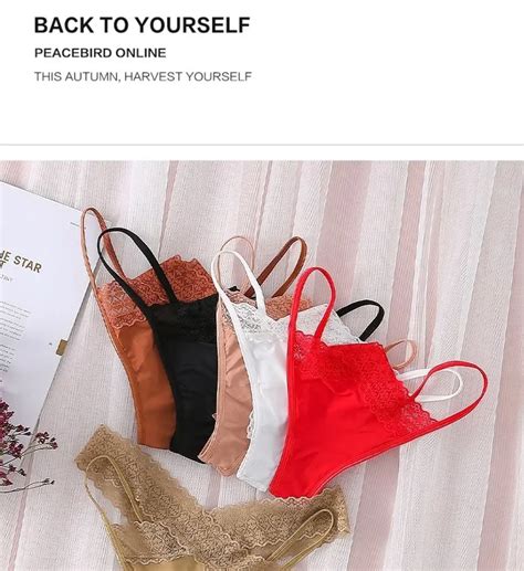 Sexy Panties Ladies Briefs Women Underwear Lace Thong Seamless Soft
