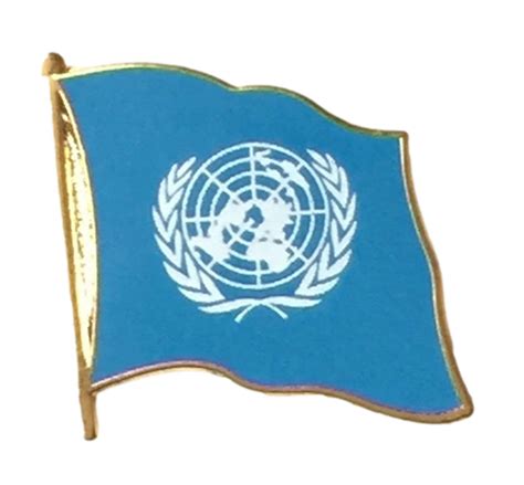 Bandera de las Naciones Unidas oro plateado esmalte solapa Etsy México