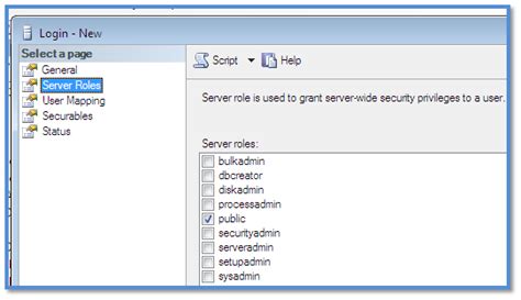 Sql Server Hints Fixed Server Role For Sql Server 2008