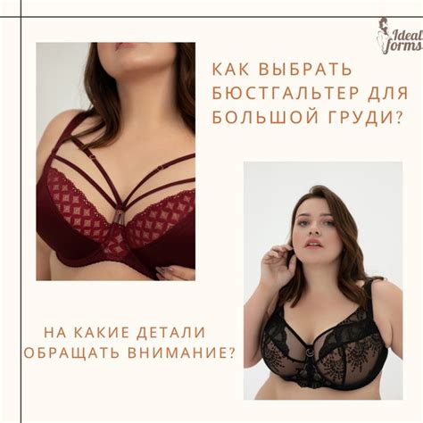 Для обладательниц пышных форм Как правильно подобрать бюстгальтер для