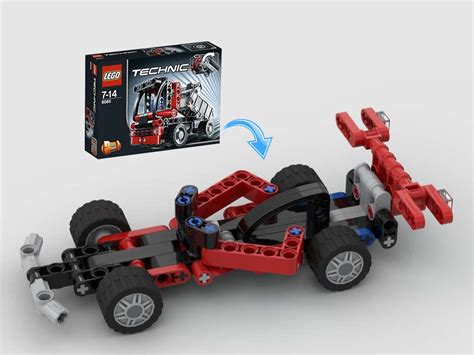 Lego Moc Formula 1 8065 Alternative By Erikgs Rebrickable Build