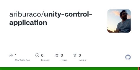 Github Ariburaco Unity Control Application