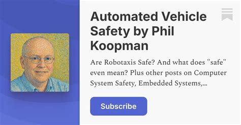 Philip Koopman On Linkedin Perspective On Waymos Safety Progress