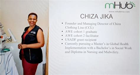 chiza mhango on linkedin awe entrepreneurship mentor