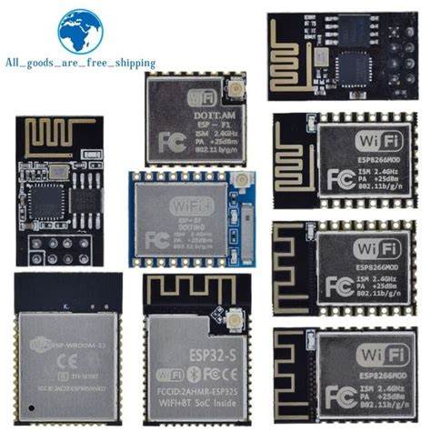 ESP8266 ESP 01 ESP 01S ESP 07 ESP 12E ESP 12F ESP 32 ESP 32S Serial