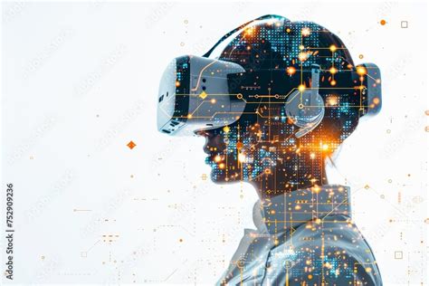 Vr Simulated Environment Mixed Virtual Reality Digital Workspace Ar
