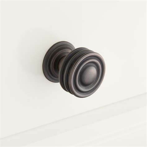 Francoli Solid Brass Round Cabinet Knob Oil Rubbed Bronze Cabinet