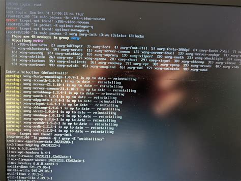 booted to ok target reached graphical interface then nothing