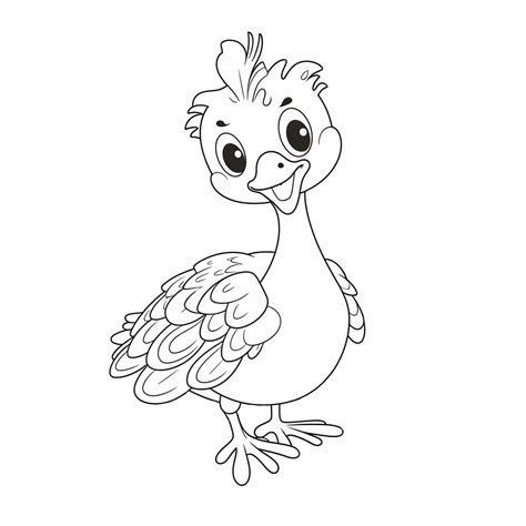 Peacock Coloring Pages Coloring Corner