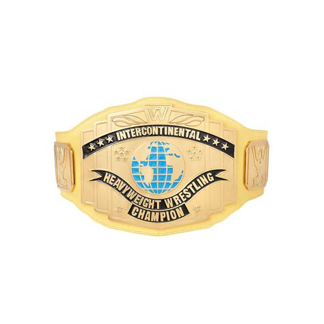 Black Wwe Intercontinental Championship Replica Title Belt Ph