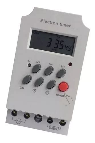 Interruptor Temporizador Electrónico Programable Digital Cuotas Sin