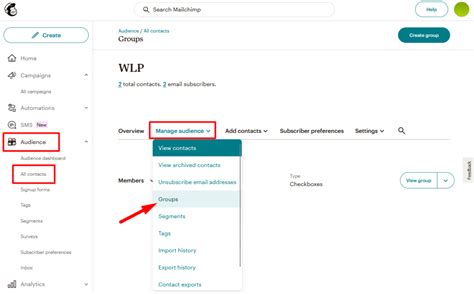 Integration With Mailchimp Wishlist Member