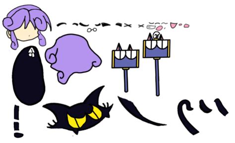 Big Black Popoi Sprites Sheet Rpuyo