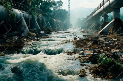 Residuos Industriales En El Agua Contaminación Ambiental Generada Por