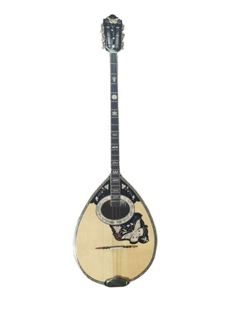 Six String Bouzouki Black With 30 Showers Tsakirian