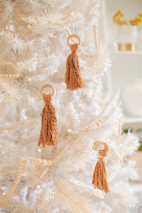 Make Tassel Christmas Ornaments Lovely Indeed